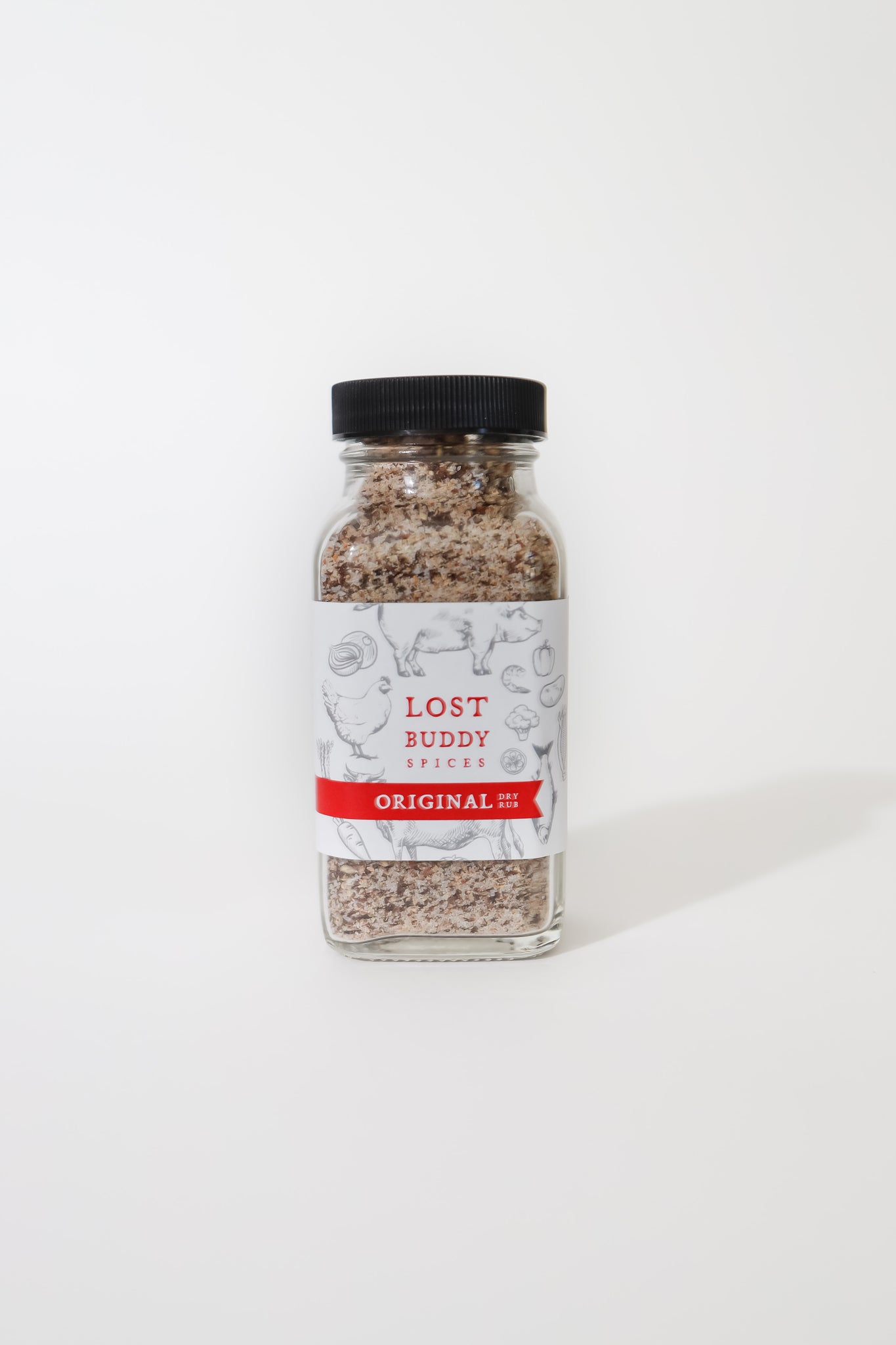 6 oz. Jar Original Dry Rub or Garden Salt – Lost Buddy